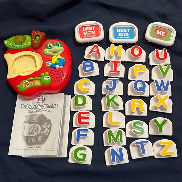 Leapfrog | Toys | Leap Frog Tads Fridge Phonics Magnetic Letter Set ...
